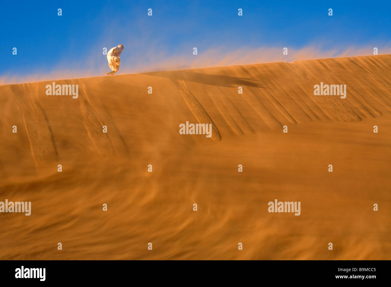 Mauritania, Adrar, Chinguetti area, Leguerara, sand dune Stock Photo ...