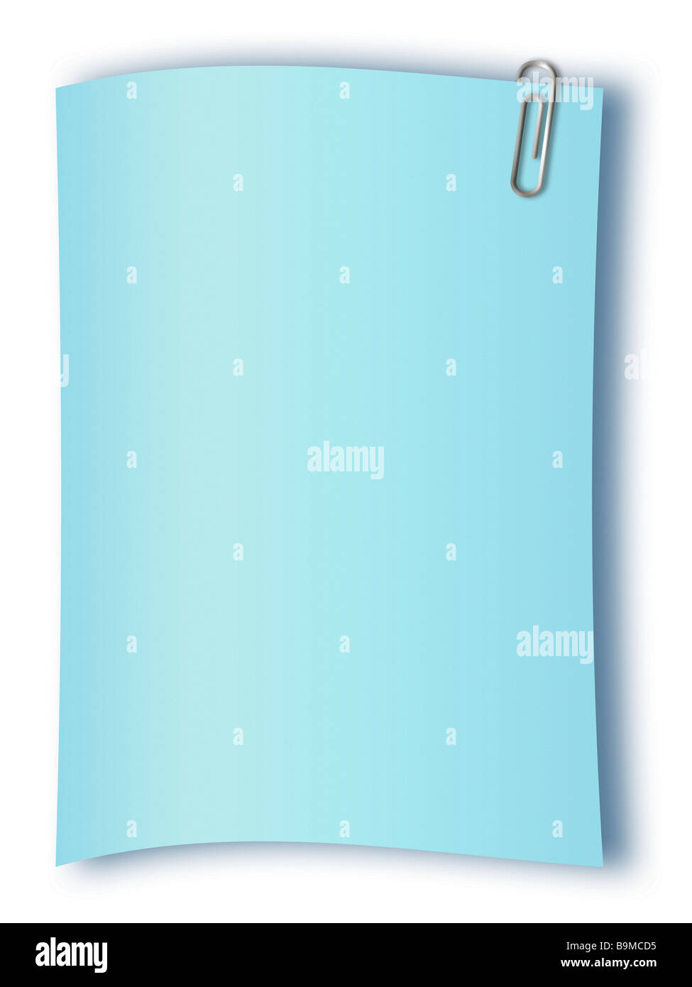 Attached sheet Cut Out Stock Images & Pictures - Alamy