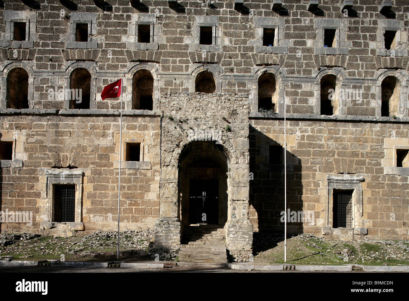 THEATRE EXTERNAL FACADE PAMPHYLIA TURKEY ASPENDOS TURKEY 19 November ...