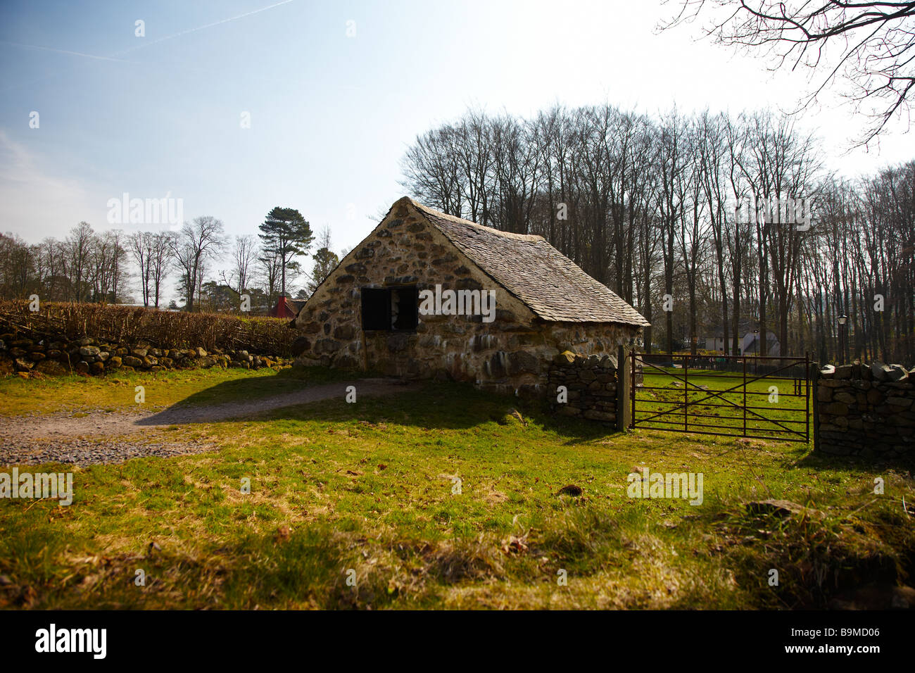 Cae Adda Cow Byre, St Fagans National History Museum, St Fagans, South ...