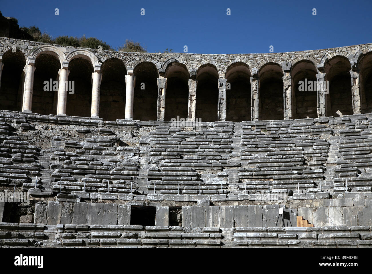 ARCHES INSIDE THE AMPHITHEATRE PAMPHYLIA TURKEY ASPENDOS TURKEY 19 ...