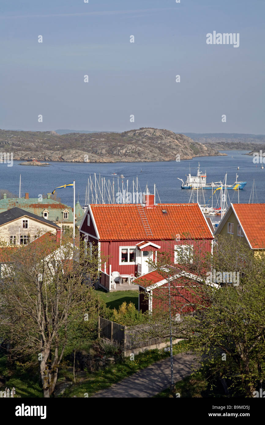 Townscape of Marstrand, Sweden Stock Photo - Alamy
