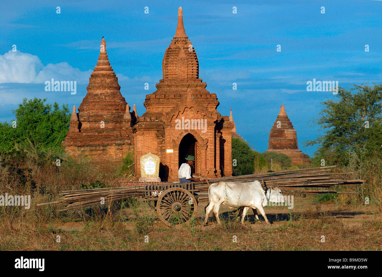 The temples of Bagan Stock Photo - Alamy