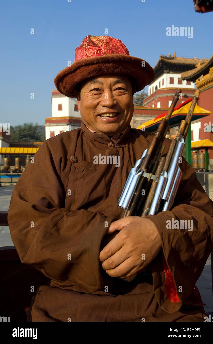 China, Hebei province, Chengde, Temple of Universal Peace (Puning Si ...
