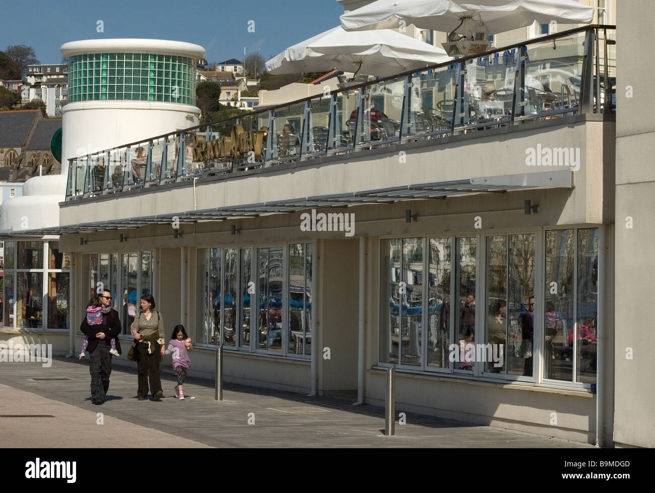 Beacon Quay - Torquay Stock Photo - Alamy