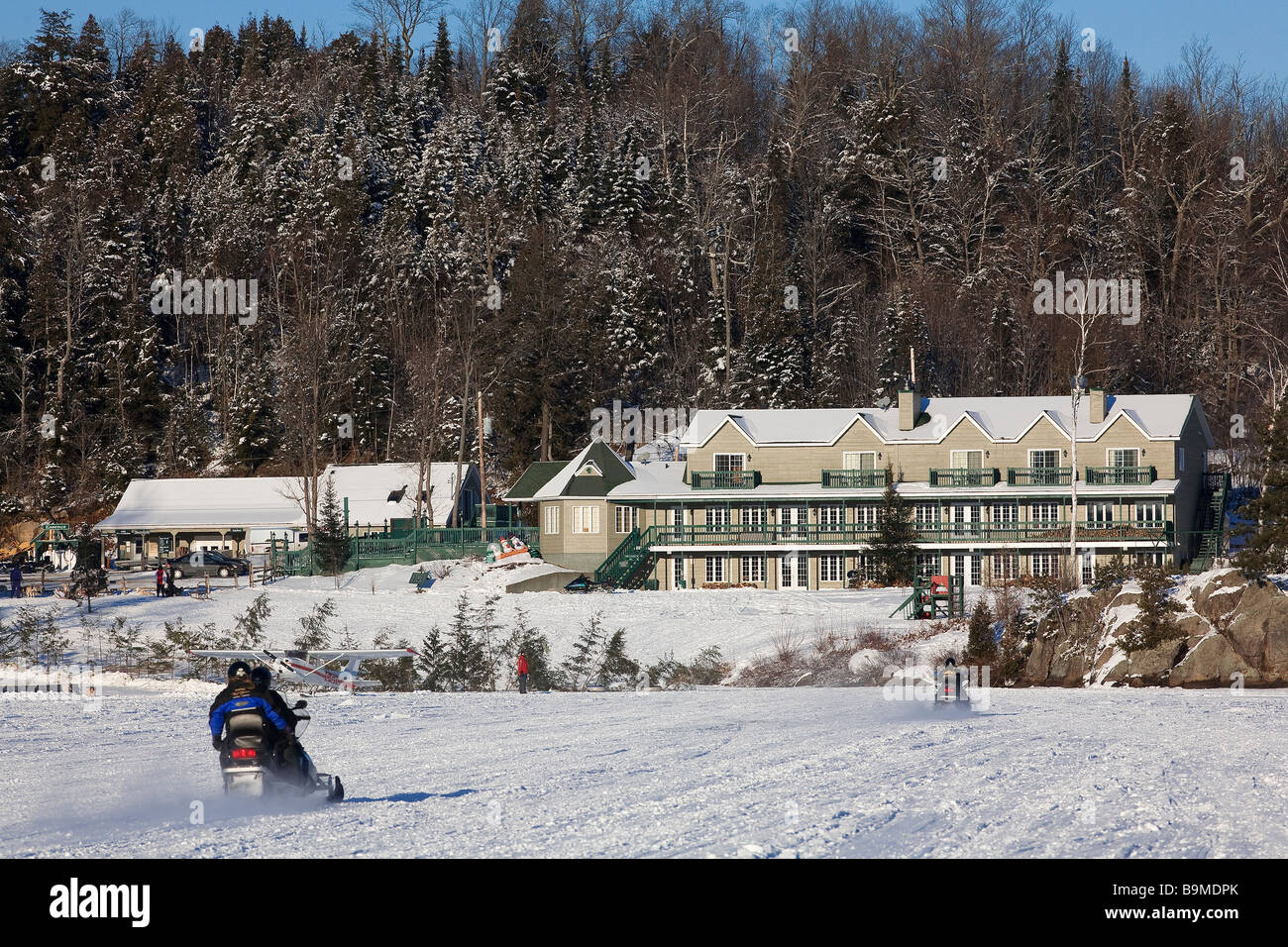 Canada, Quebec province, Mauricie and Lanaudiere regions, Blanc Inn ...