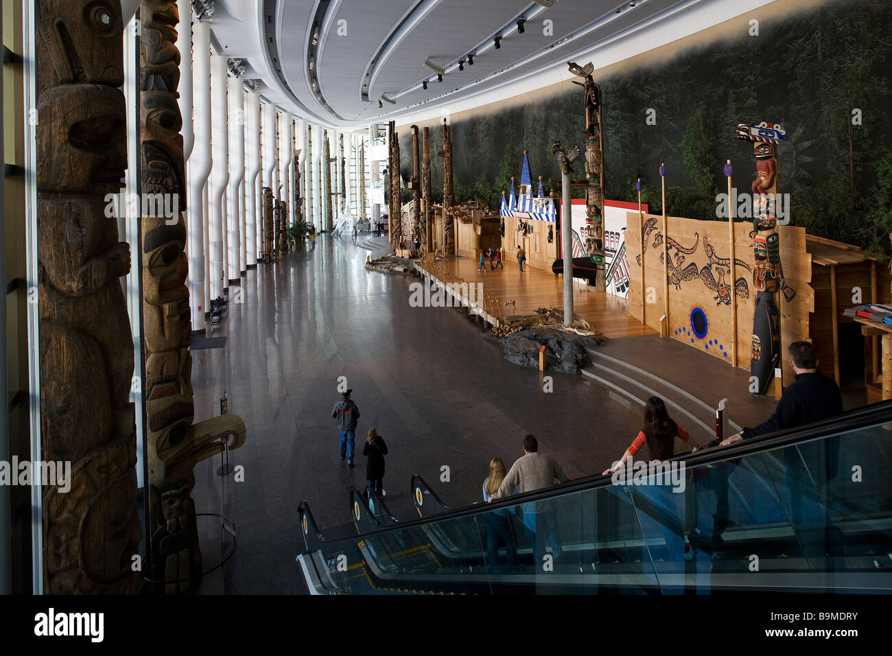 Canada, Quebec province, Gatineau city, Canadian museum of Civilization ...