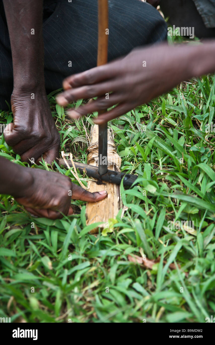 Friction fire hi-res stock photography and images - Alamy