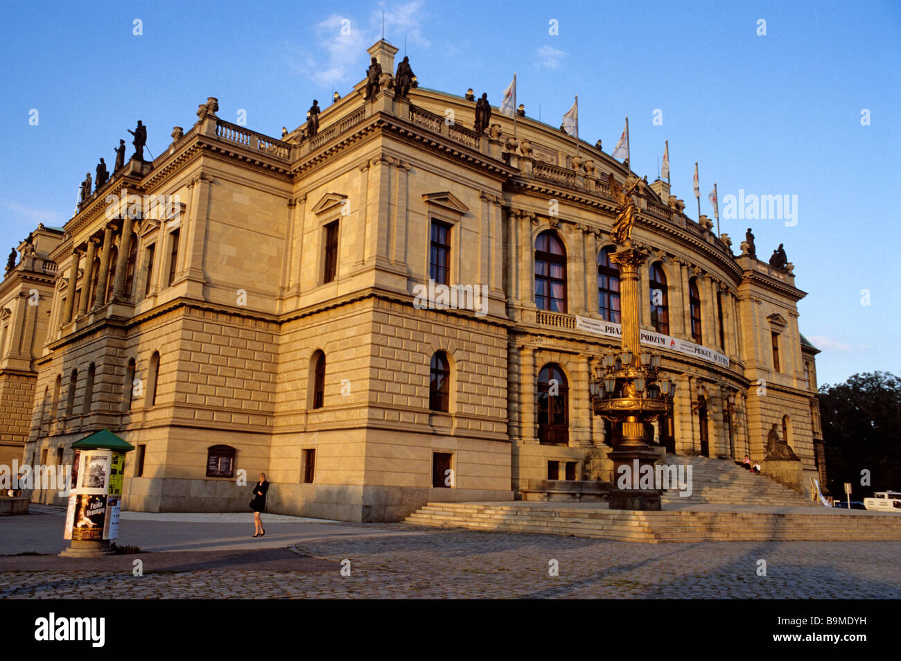 Prague opera house staircase hi-res stock photography and images - Alamy