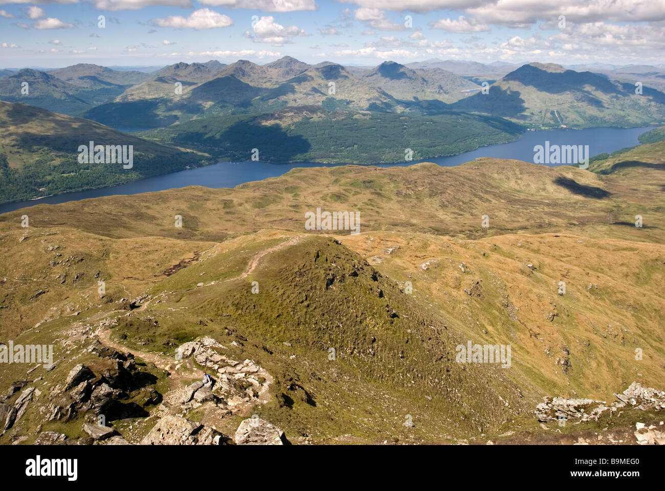 Hillwalkers ben lomond hi-res stock photography and images - Alamy