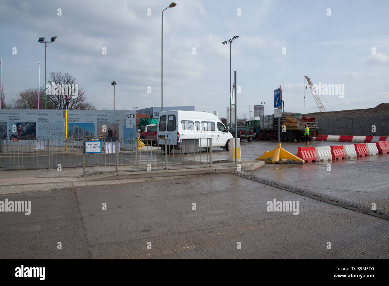 The Athletes village for the London 2112 Olympics under construction ...