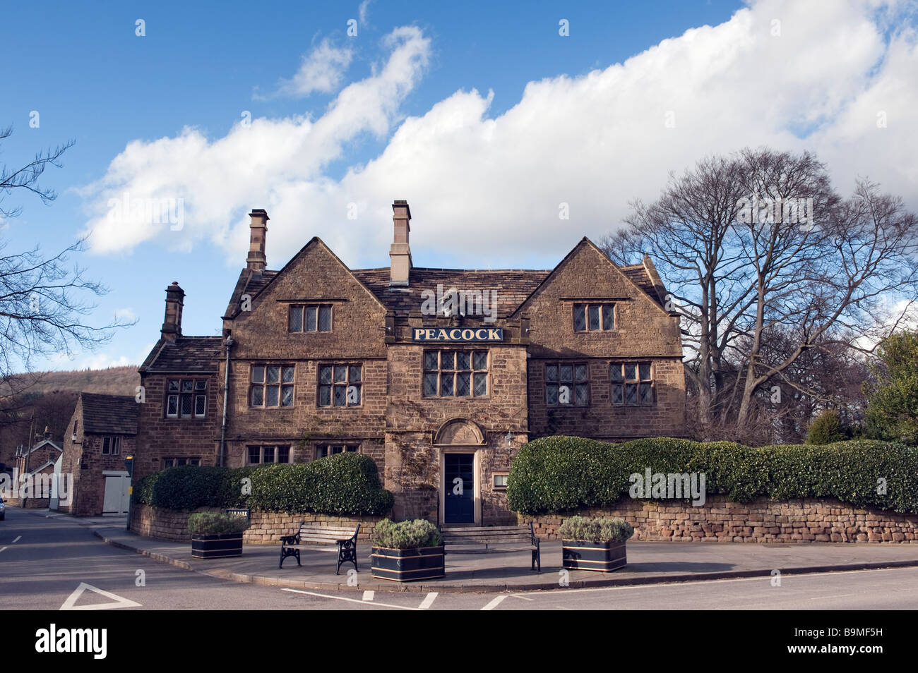 Peacock inn rowsley hi-res stock photography and images - Alamy