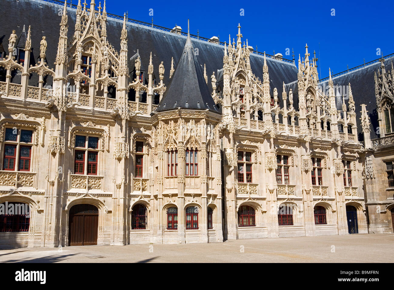 France, Seine-Maritime (76) Rouen, Courthouse, ex-Normandy Parliament ...