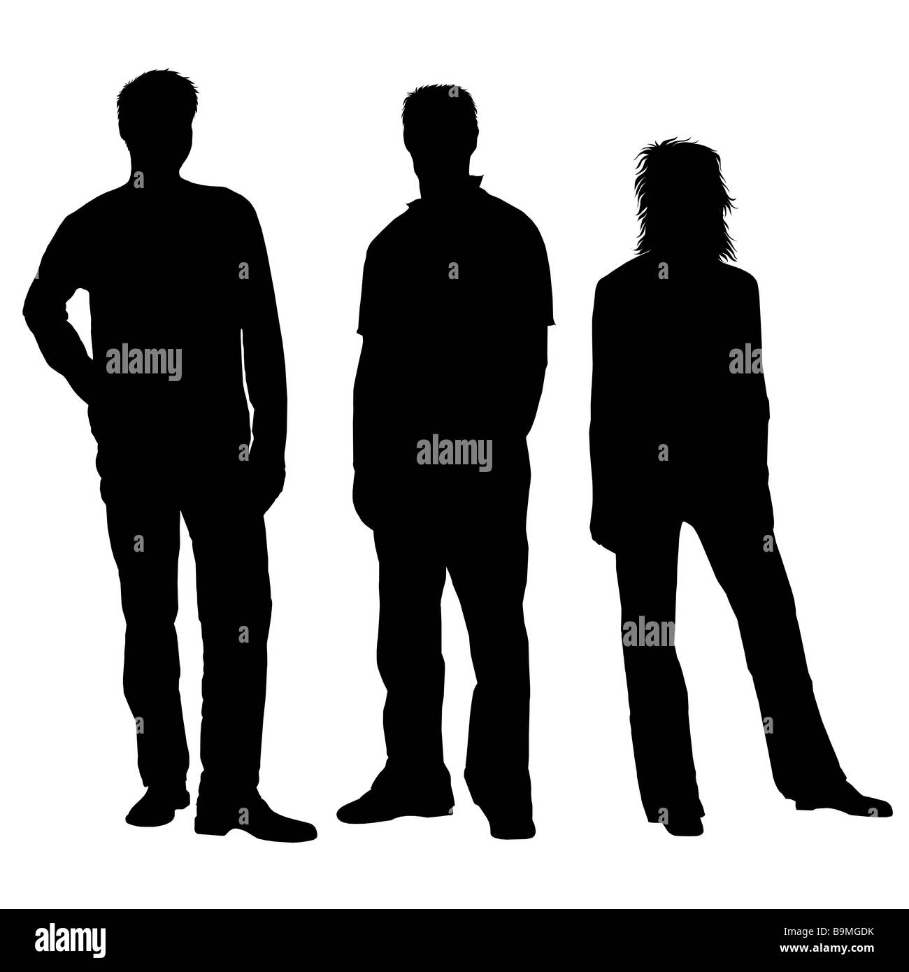 silhouette of people Stock Photo - Alamy
