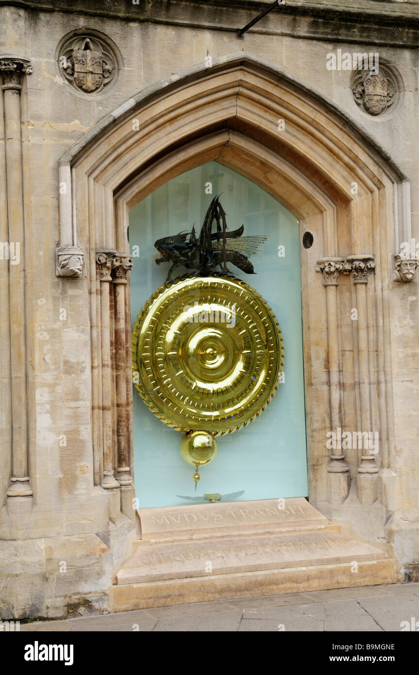 The Grasshopper clock on Corpus Christi College Library, Cambridge ...