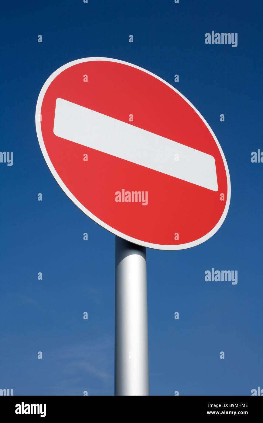 No entry sign hi-res stock photography and images - Alamy