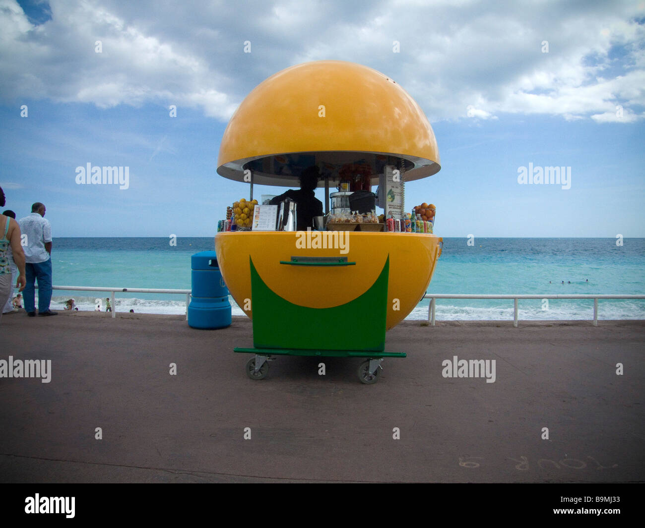 Promenade des Anglais Nice Cote D Azure French Riviera France Stock ...