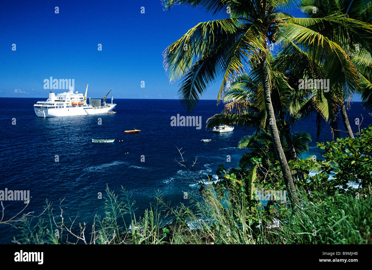 France, French Polynesia, Marquesas Archipelago, Fatu Hiva Island, Omoa ...