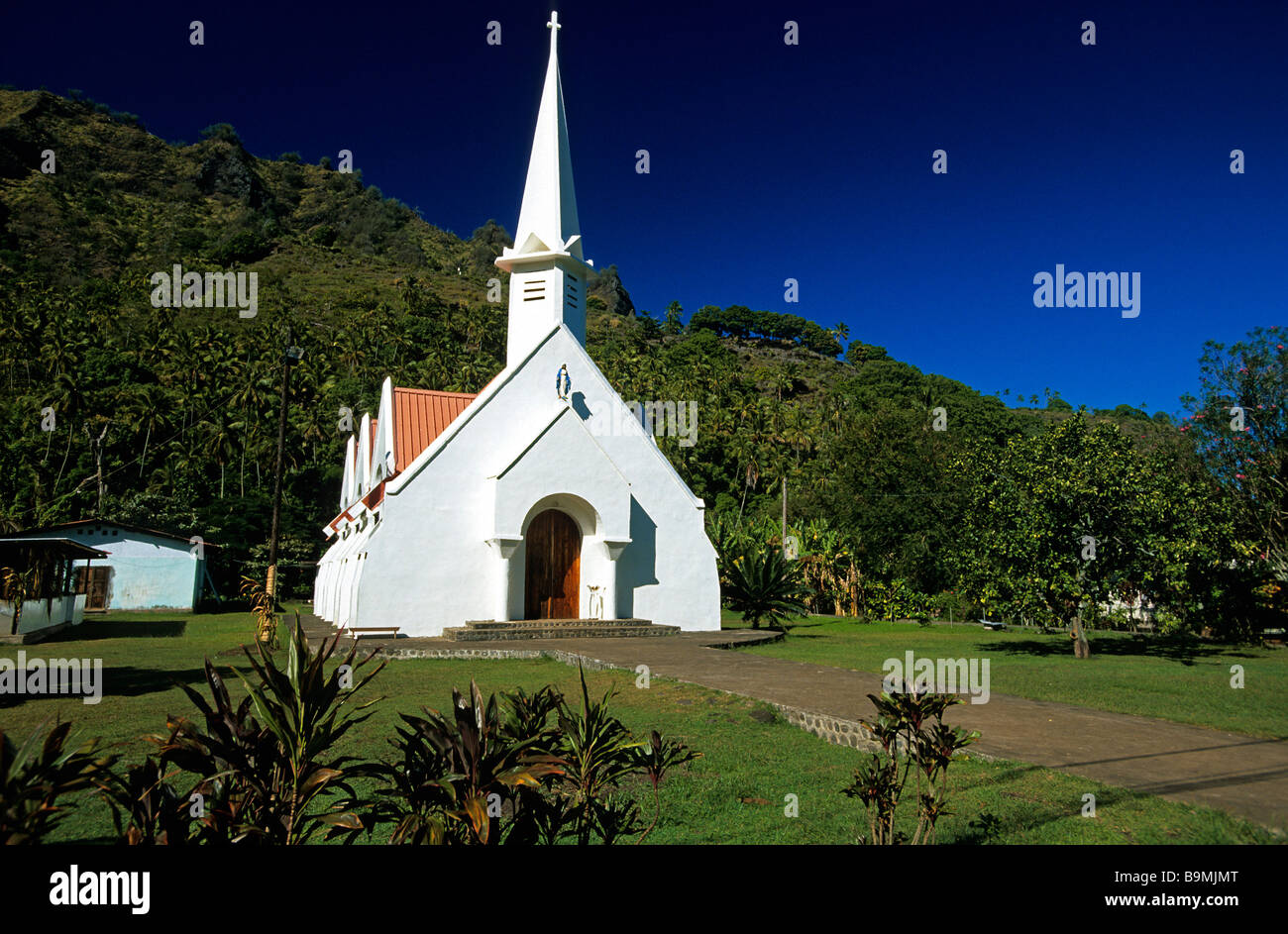 Omoa Fatu Hiva Marquesas Islands High Resolution Stock Photography and ...