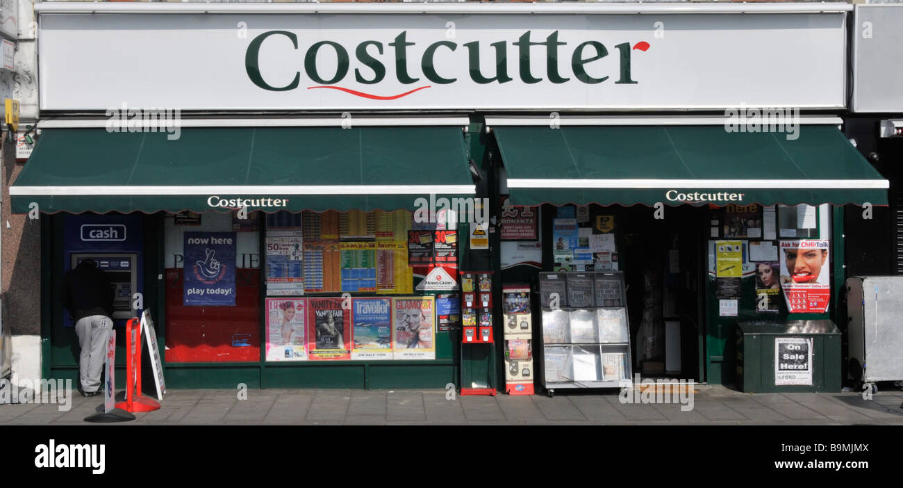 Costcutter Supermarket store front Stock Photo - Alamy