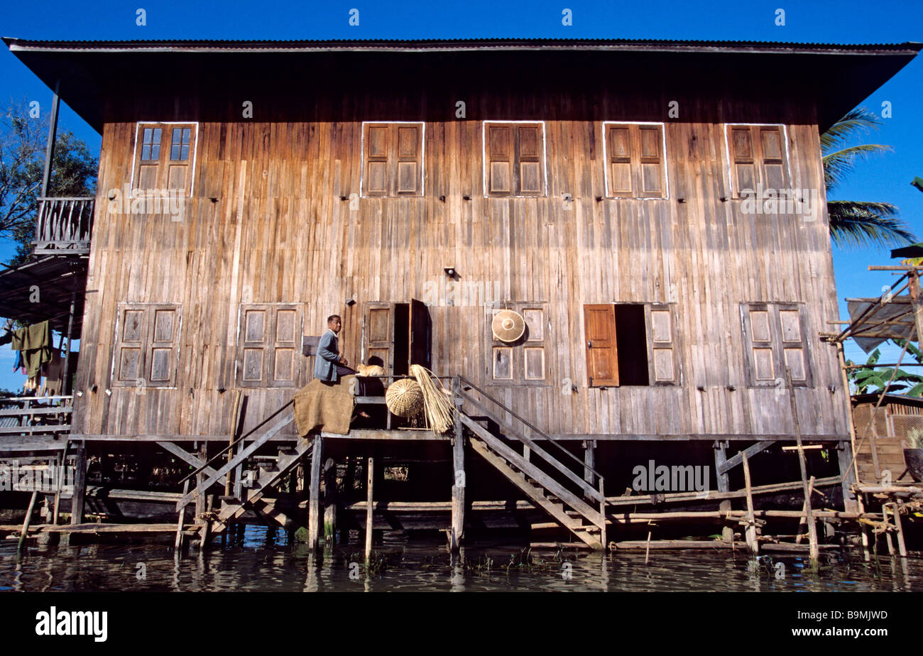 Myanmar (Burma), Shan state, Ywa Ma village Stock Photo - Alamy
