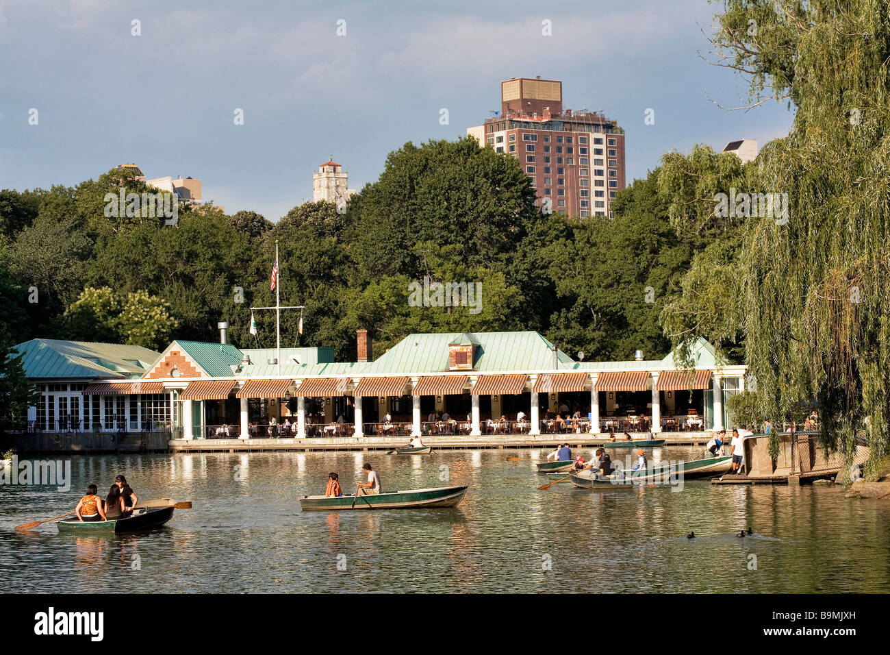 United States, New York City, Manhattan, Central Park, Great Lawn, Loeb ...