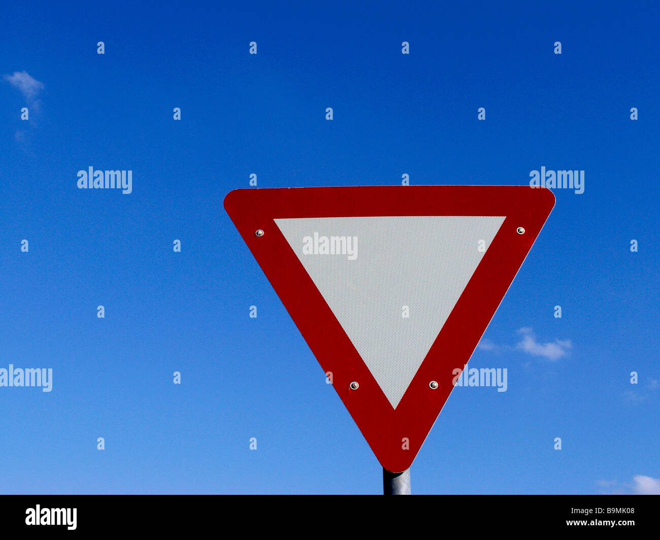 Road sign warning look out Stock Photo - Alamy