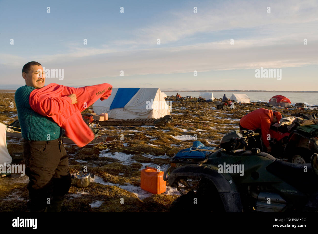 the canadian rangers arctic canada Stock Photo - Alamy