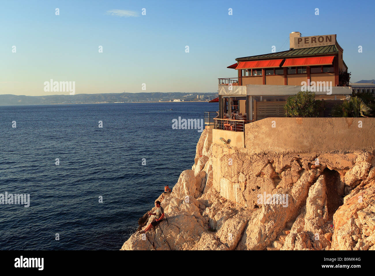 France, Bouches du Rhone, Marseille, Peron Restaurant Stock Photo - Alamy