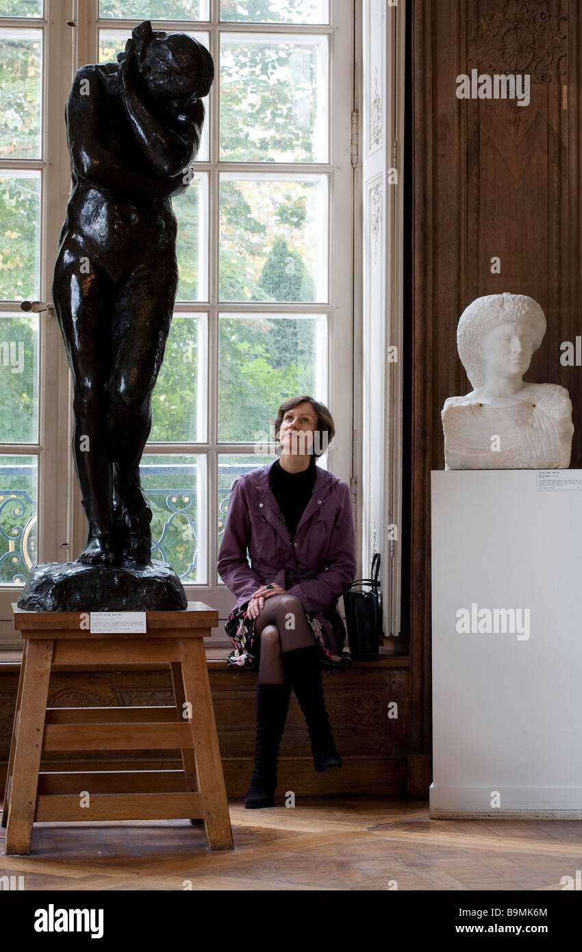 France, Paris, musee Rodin (Rodin museum), Eve (1891 Stock Photo - Alamy