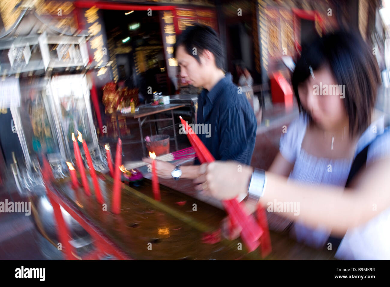 Malaisie, Malacca state, Malacca, historical center, Cheng Hong Teng ...