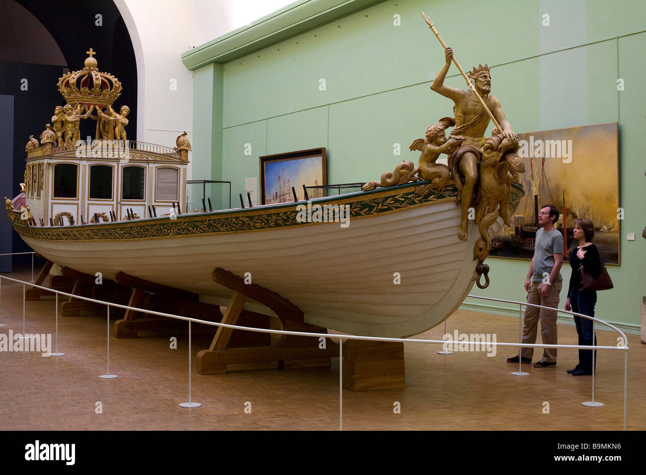 France, Paris, Musee de la Marine (Marine Museum), Napoleon the first ...