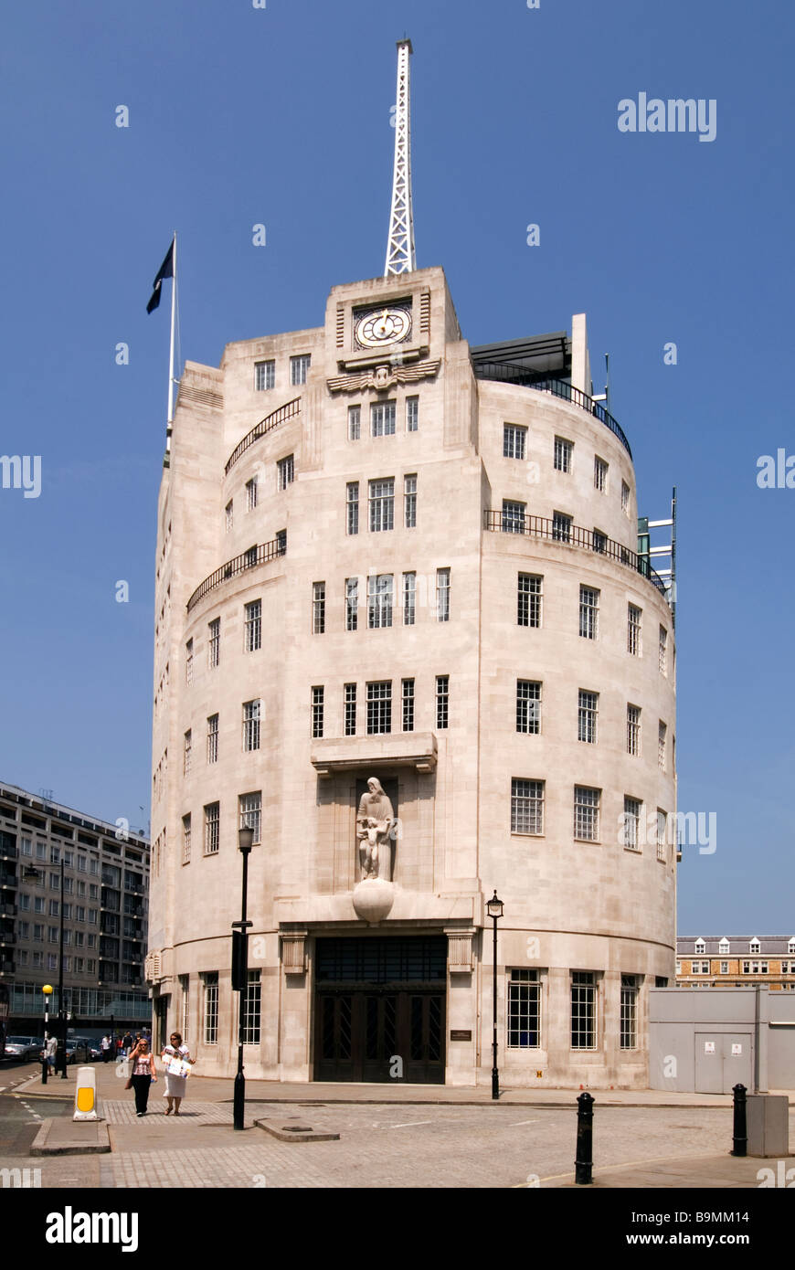 BBC British Broadcasting House, London, England, UK Stock Photo - Alamy