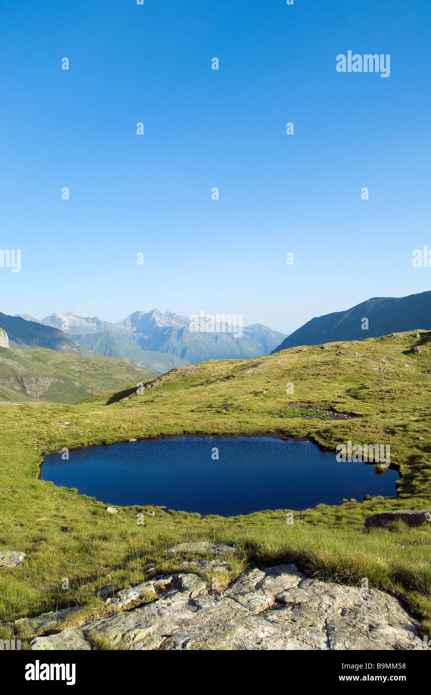 France, Hautes Pyrenees, Pyrenees National Park, Cirque of Troumouse ...