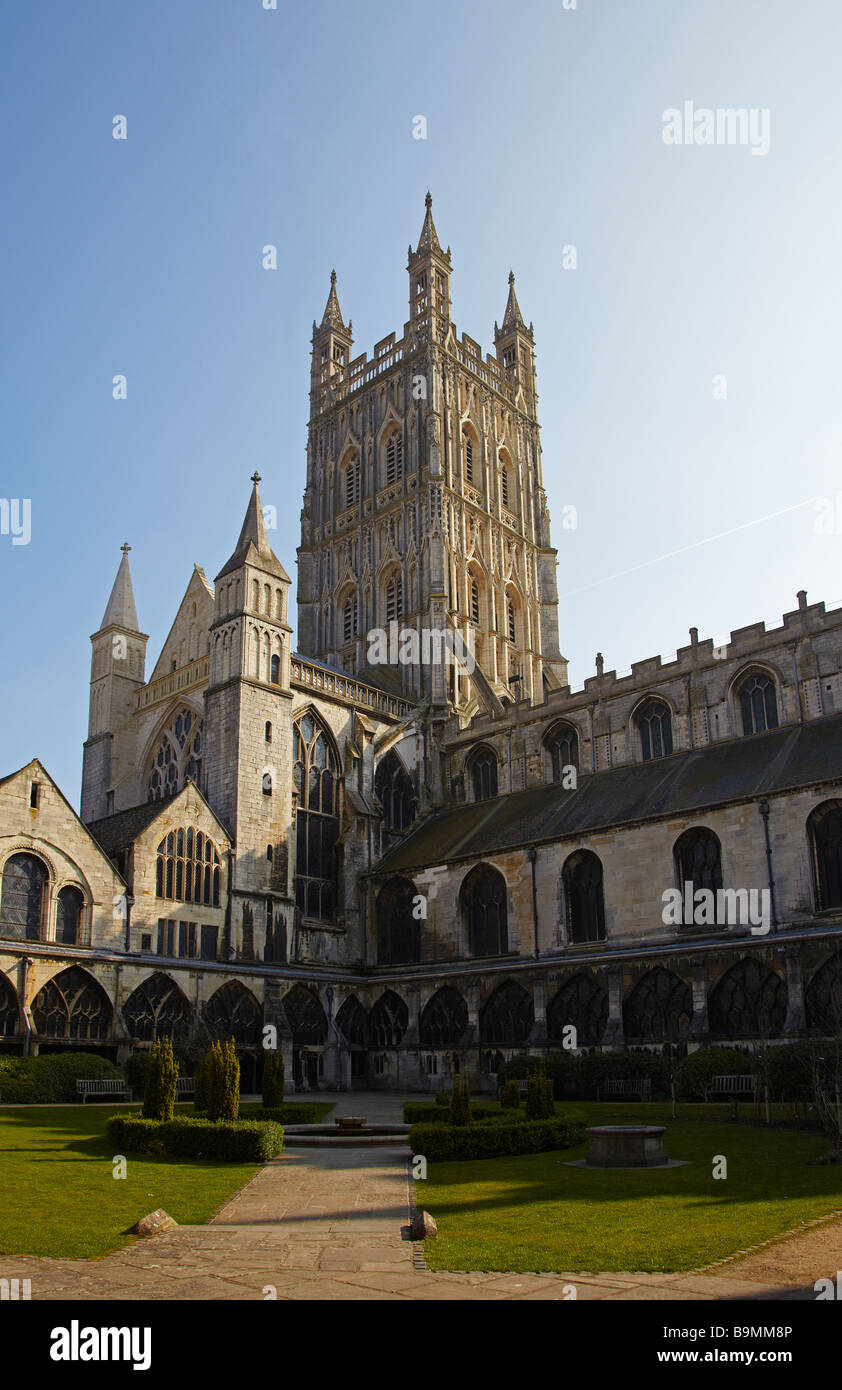 Gloucester Cathedral, Gloucester, England, UK Stock Photo - Alamy