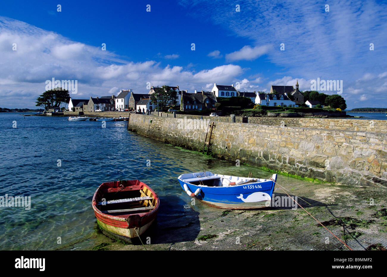 France, Morbihan, Etel, Etel river, Saint Cado Stock Photo - Alamy