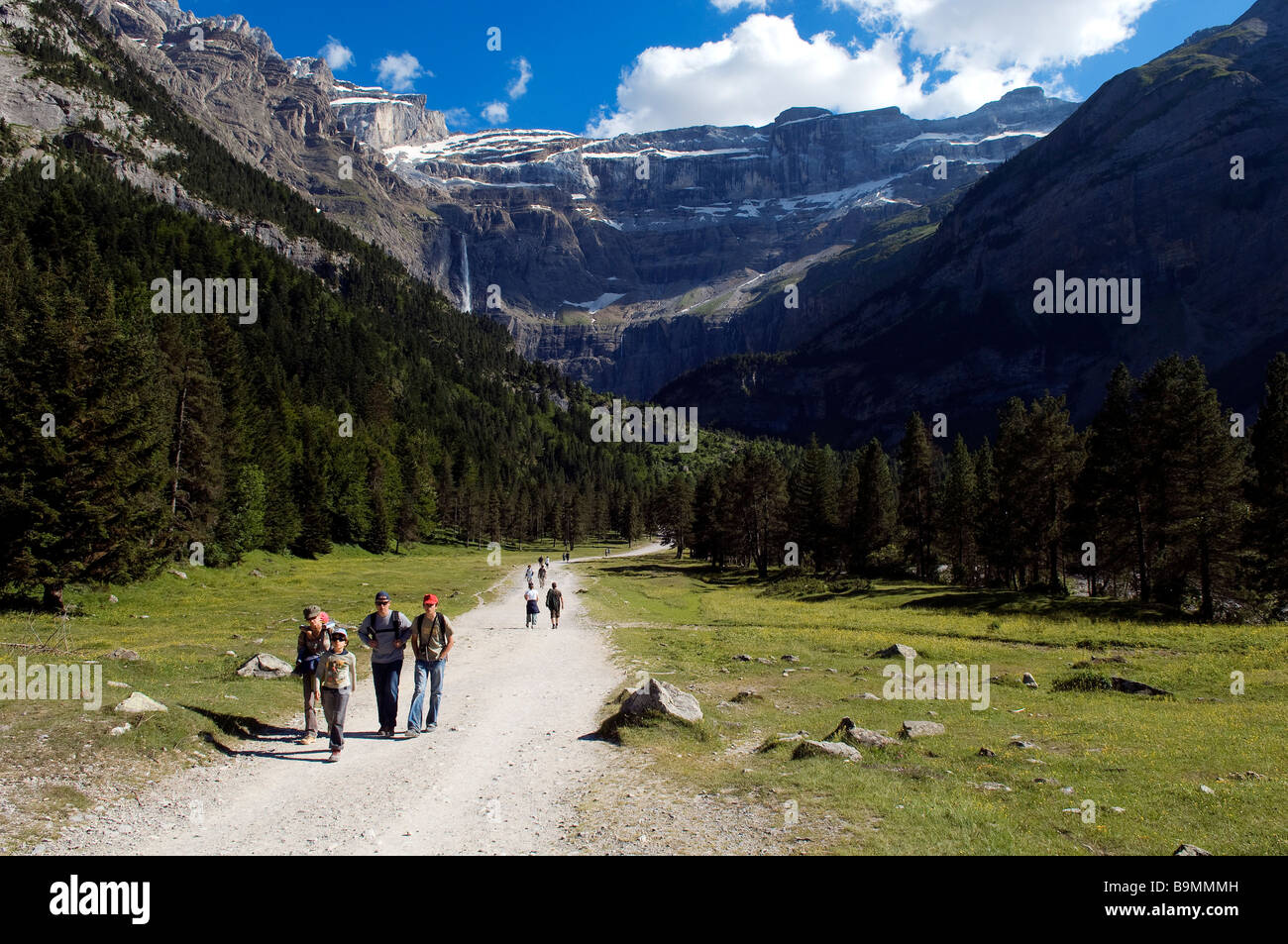 France, Hautes Pyrenees, cirque de Gavarnie classified as World ...