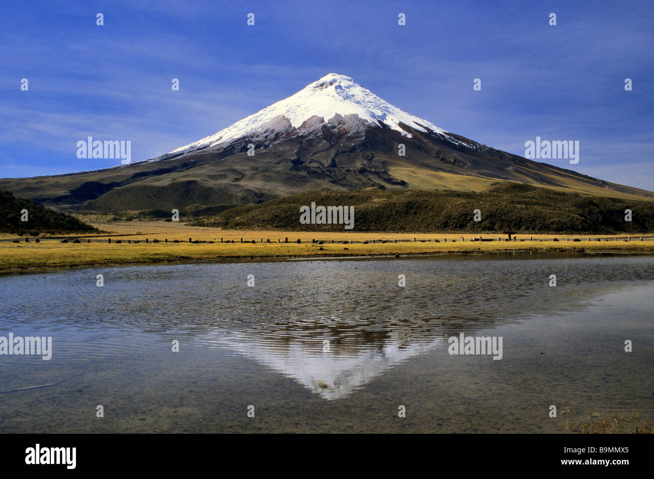 Ecuador, Cotopaxi province, Cotopaxi National Park, Cotopaxi volcano ...