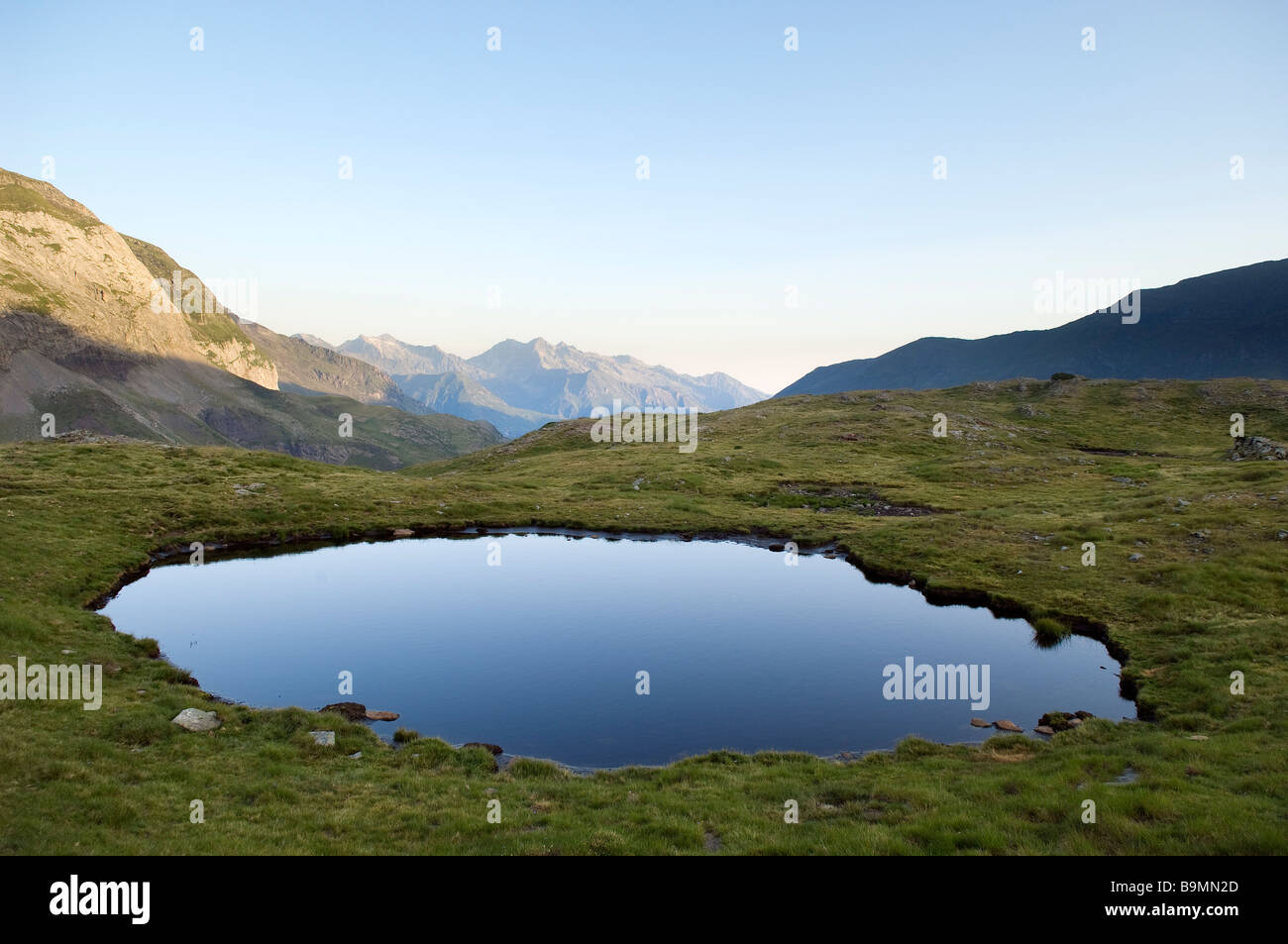 France, Hautes Pyrenees, Pyrenees National Park, Cirque of Troumouse ...