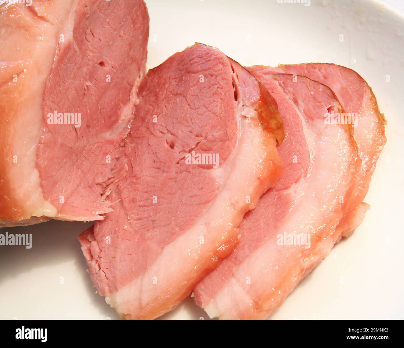 Slices of gammon hi-res stock photography and images - Alamy