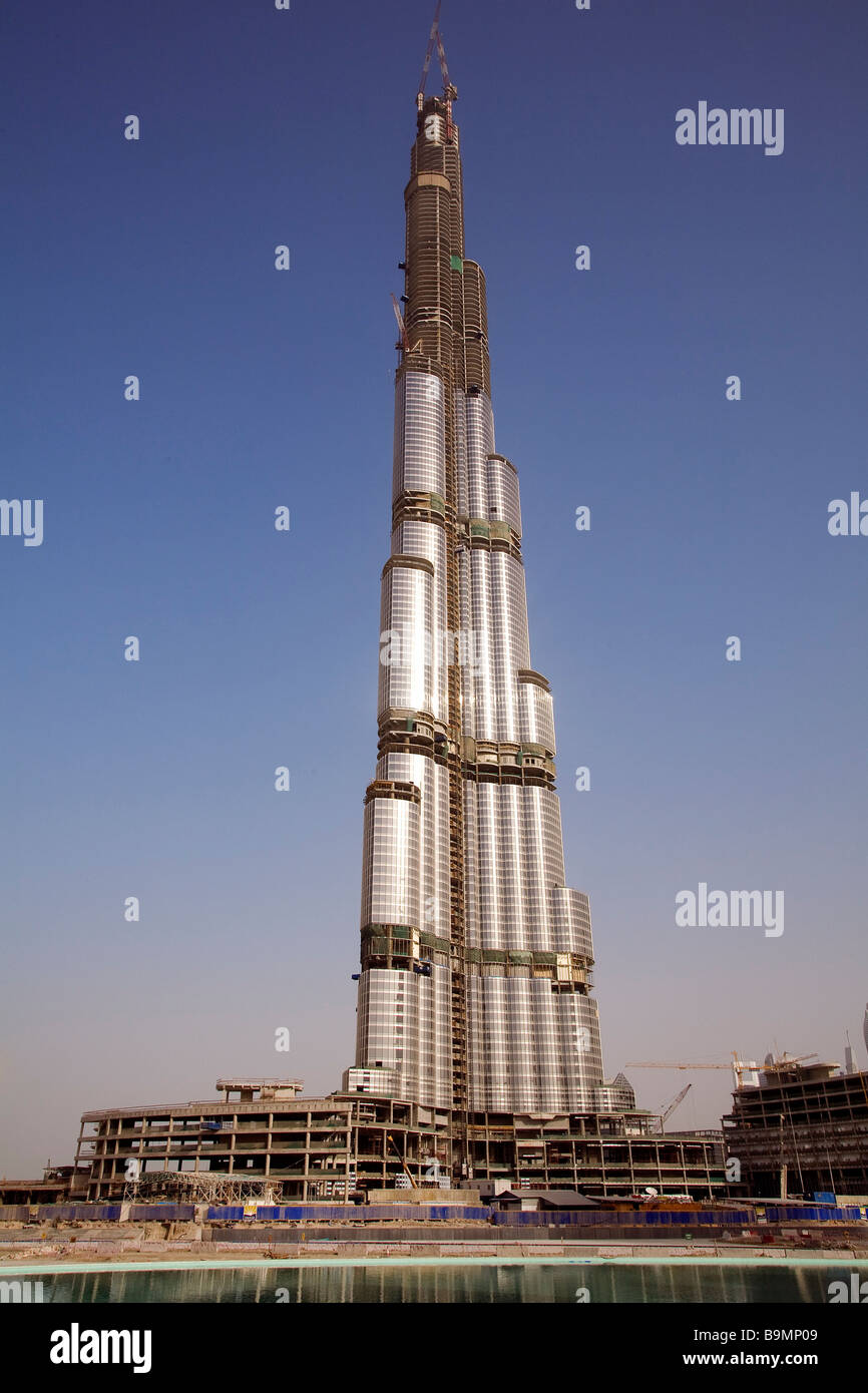 United Arab Emirates, Dubai, Burj Dubai by American architects SOM ...