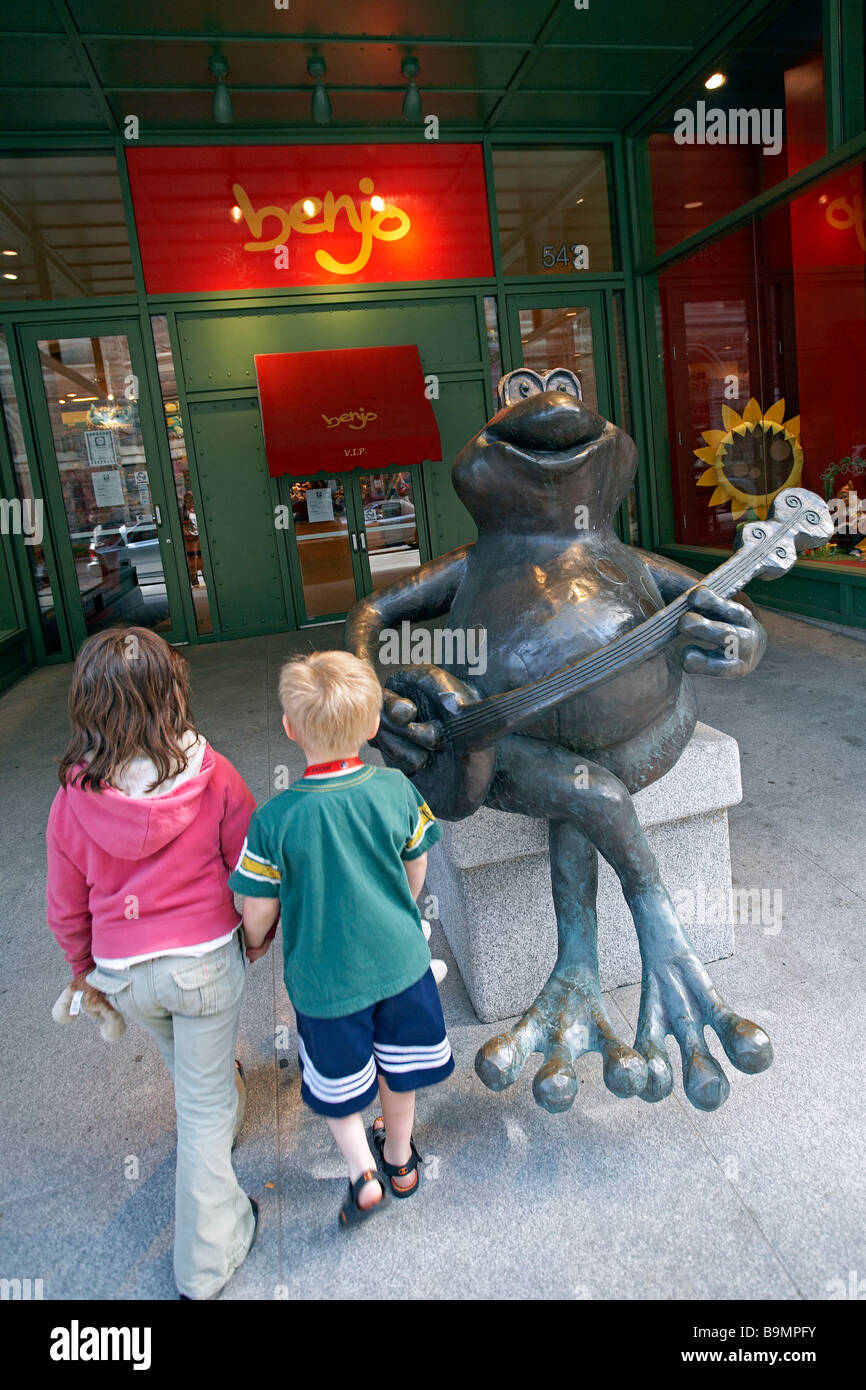 Canada, Quebec Province, Quebec City, Saint Roch district, Saint Joseph ...