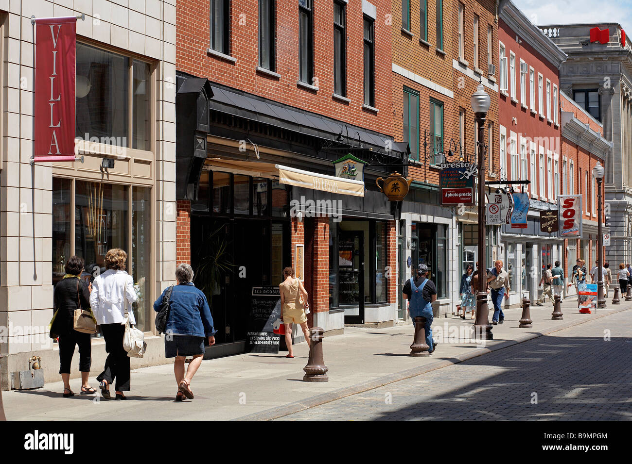 Canada quebec city saint roch hi-res stock photography and images - Alamy