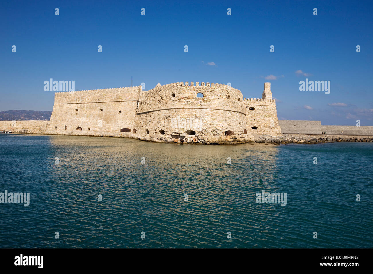 Greece, Crete, Heraklion, Venetian fort Stock Photo - Alamy