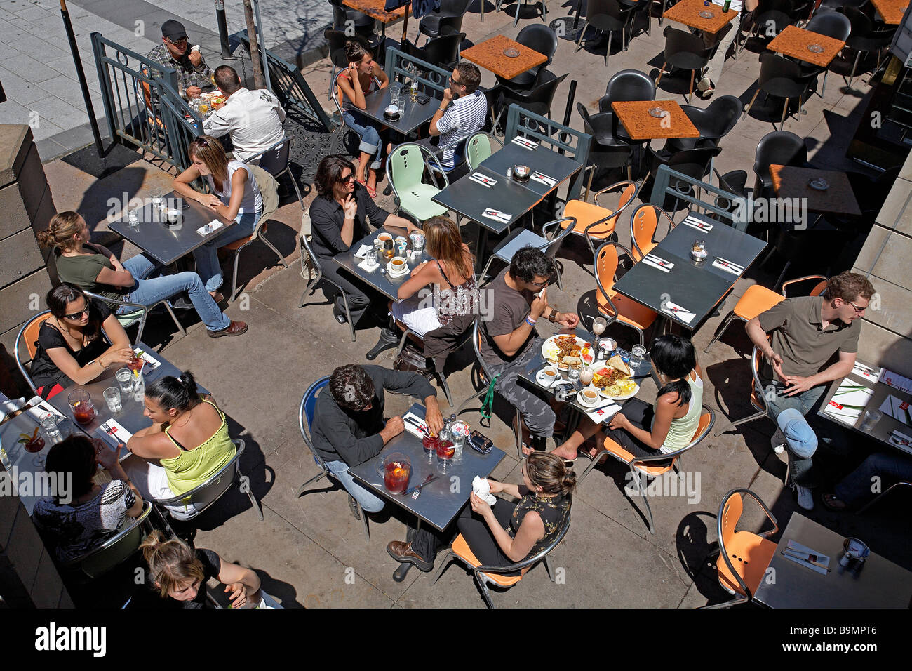 Canada, Quebec Province, Quebec City, la Grande Allee, Maurice ...
