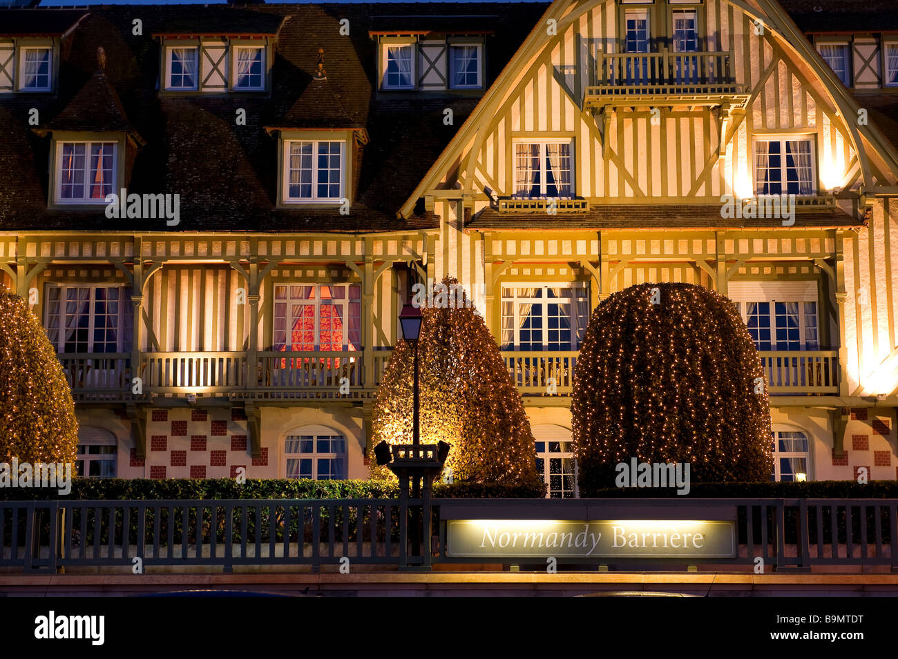 France, Calvados, Pays d'Auge, Deauville, Normandy Hotel (Barriere ...