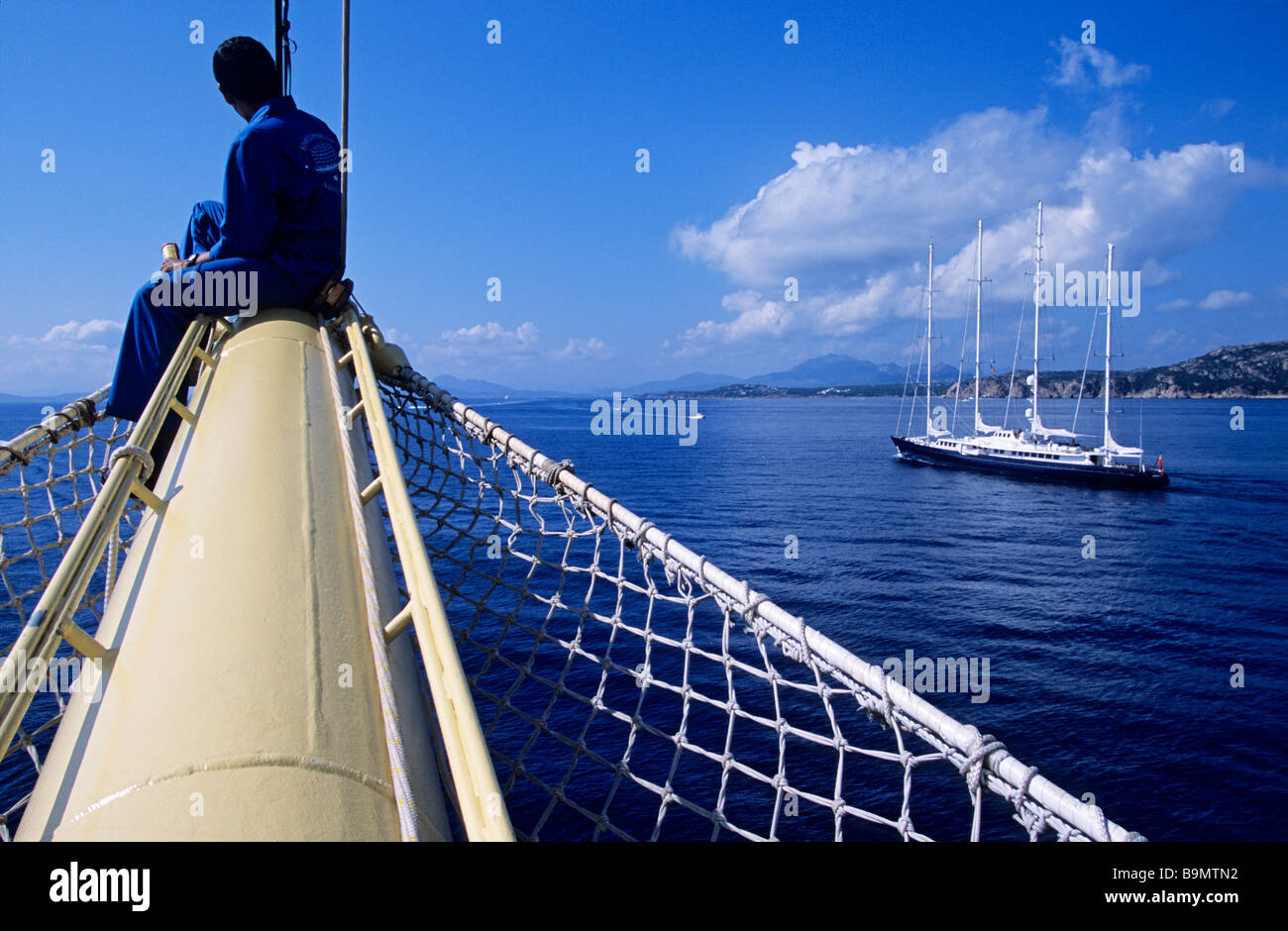 France, Corse, Cruise aboard Royal Clipper Sail Stock Photo - Alamy
