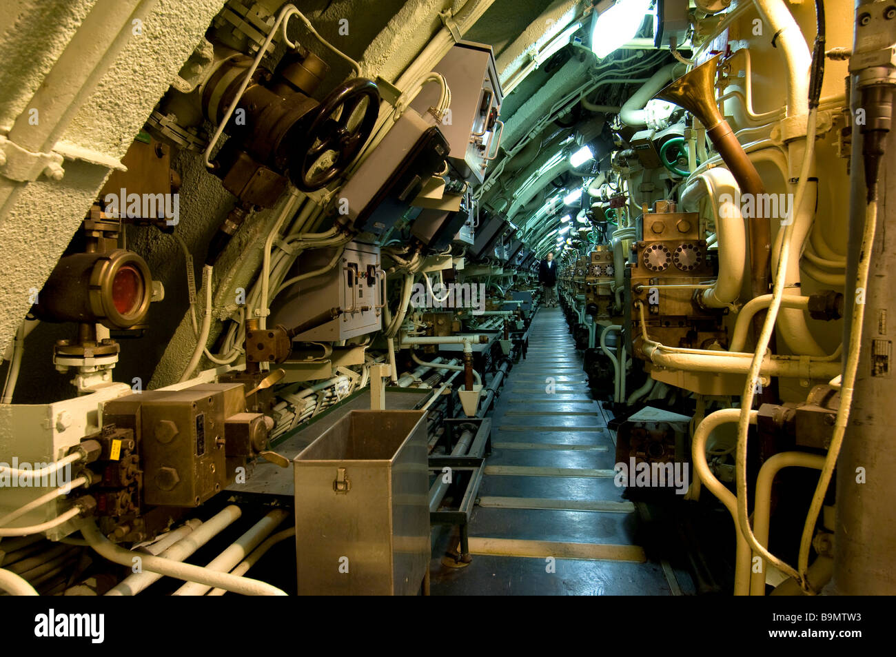 France, Manche, Cherbourg, Cite de la Mer, old nuclear submarine Le ...