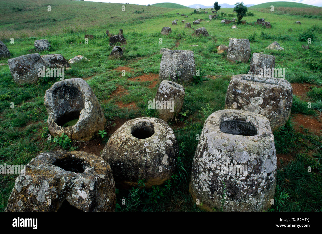 Laos, Xieng Khouang Province, Phonsavan, site of Ban Ang or site number ...