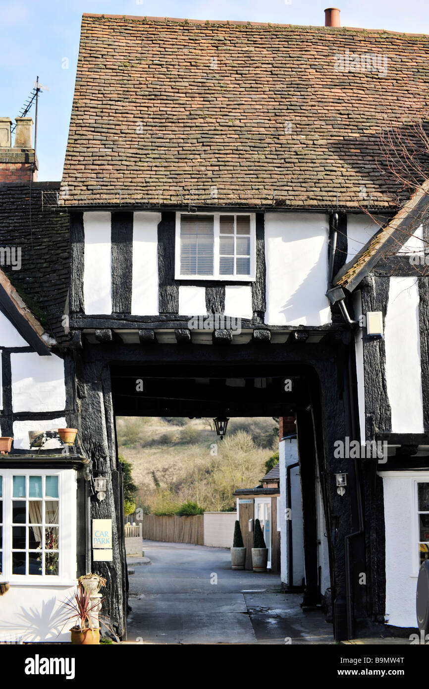 the high street henley in arden village warwickshire england uk Stock ...